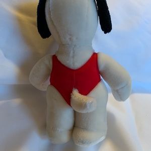 Peanuts | Toys | Vintage Y2k 98s 80s Plush Snoopy In Red Aerobics ...